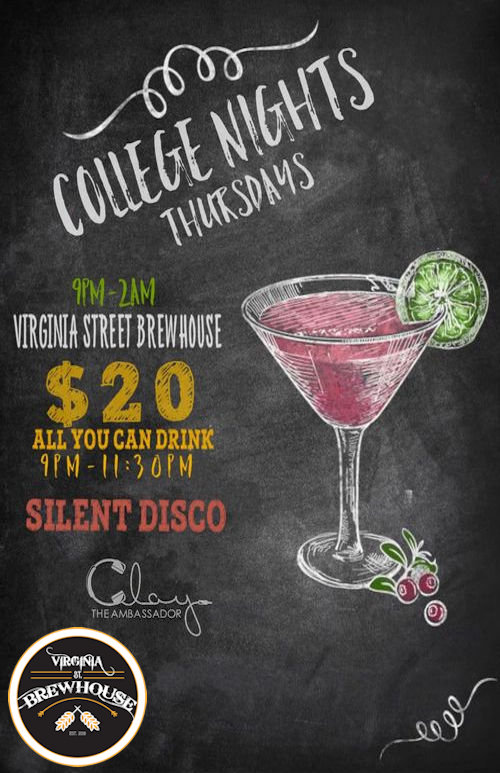 Weekly | Virginia St. Brewhouse